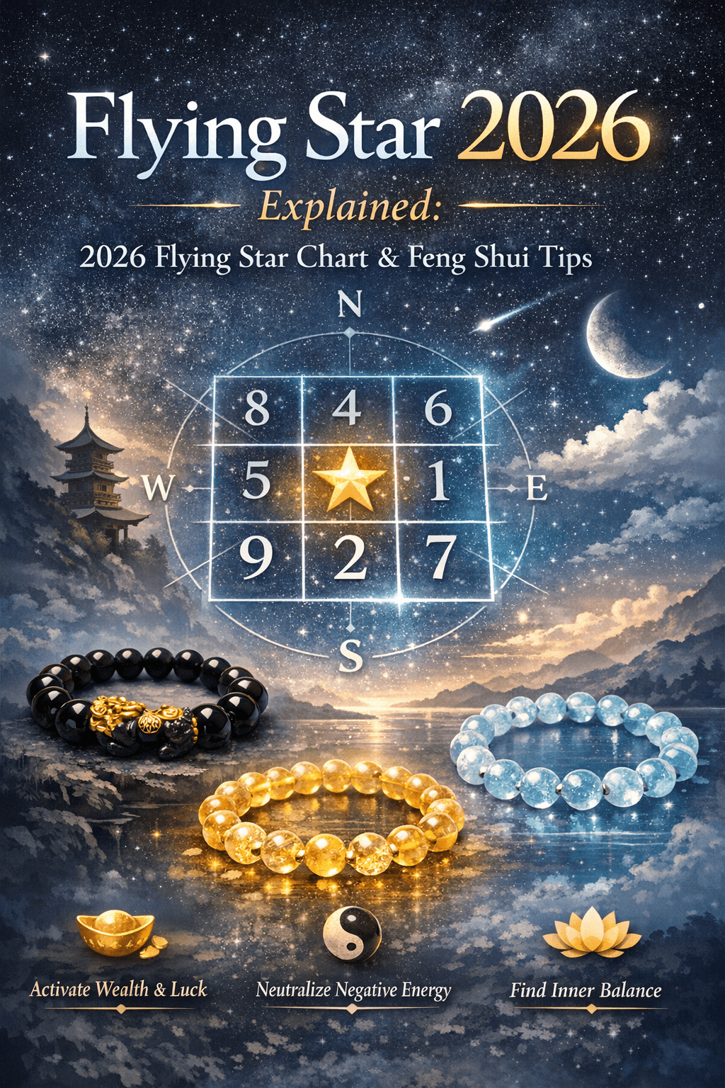 Flying Star 2026 Explained: Complete 2026 Flying Star Chart & Feng Shui ...
